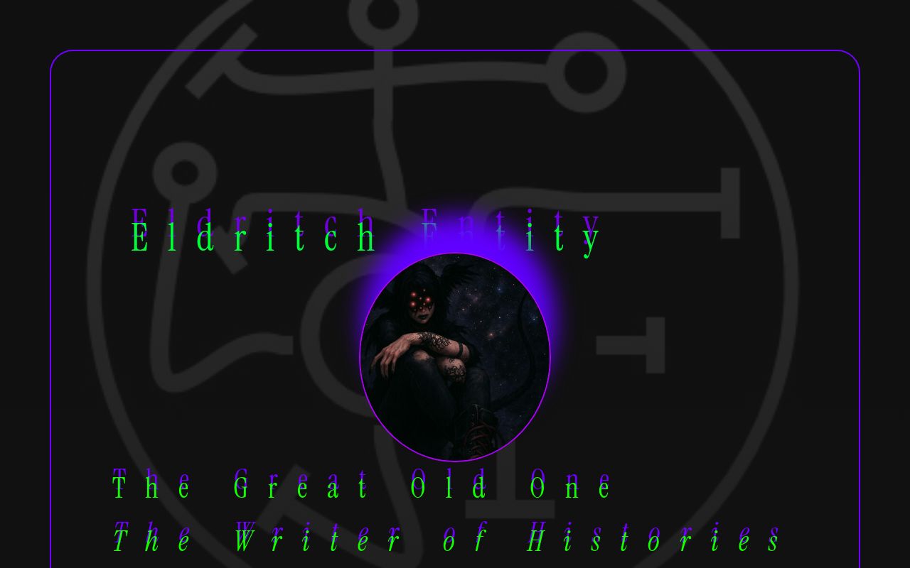 The Eldritch Entity
